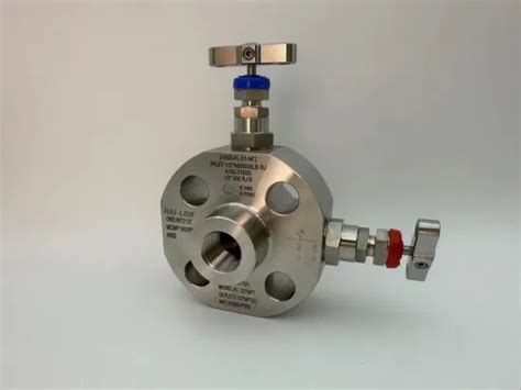 Stainless Steel 1500lb Class Pipeline Instrumentation Valves Instrument Monoflanges Manifolds