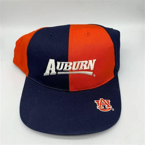 Vintage Auburn Tigers Ncaa Hat Snapback Cap New Depop