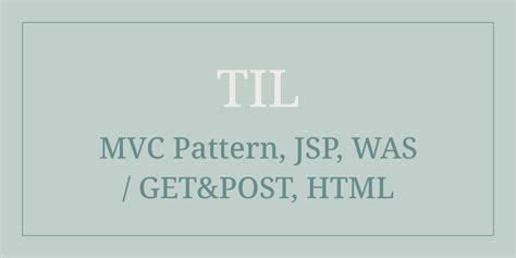 Til Day28 Mvc Jsp Was Getpost Html