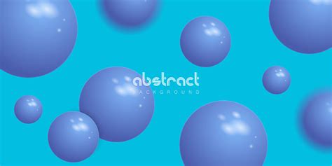 동적 3d 구가 있는 추상적인 배경입니다 플라스틱 파스텔 보라색 거품 광택 공의 벡터 일러스트레이션 현대적인 트렌디 배너 또는