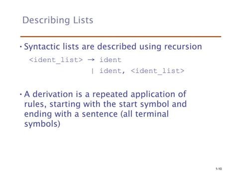 Cs 433703chapter3 Syntax And Semanticspdf