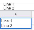 Google Sheets Add Multiple Lines Of Text In Single Cell Technipages