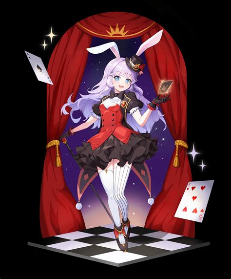 Artstation 마술사 코스튬 캐릭터 일러스트