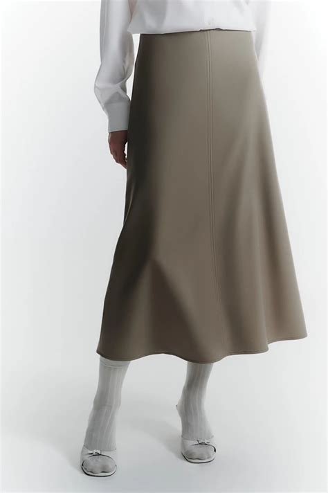 Юбка миди А-силуэта купить в интернет-магазине DAISYKNIT