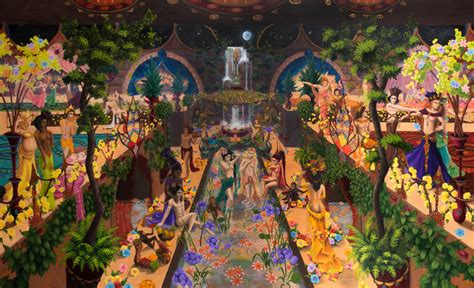 Harem Painting By Boris Baranoff Rossine Artmajeur