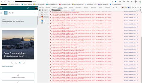 regarding the browser errors thrown by sharepoint online microsoft