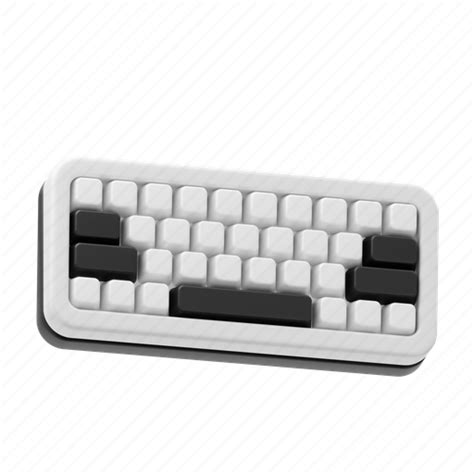 Keyboard Computer Device Hardware Technology Key Typing 3d Illustration Download On