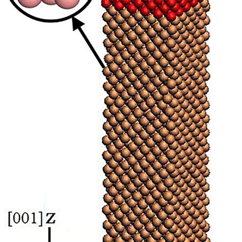 The Schematic Of The Nanowire Model Download Scientific Diagram