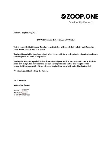 Internshipexperience Marketresearch Fintech Learningandgrowth Swarup Jain