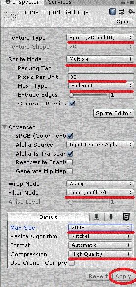 imported vector art looks pixelated in unity questions and answers