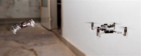 Minimal Navigation Solution For A Swarm Of Tiny Flying Robots To