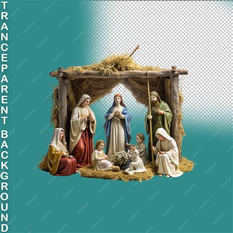 Premium Psd Nativity Scene Vertep Religious Concept Star Of Bethlehem Birth Of The Son Of God