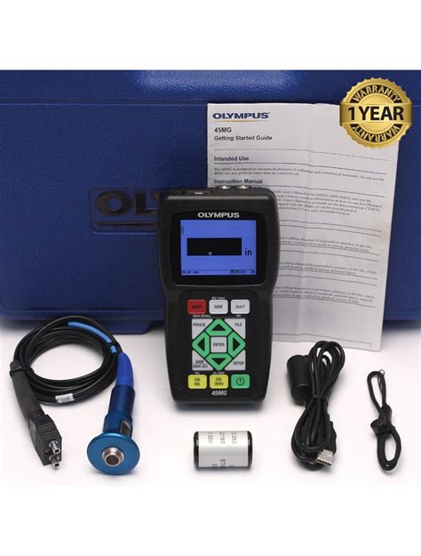 Olympus 45MG Ultrasonic Thickness Gauge - Prime Analyzer Store