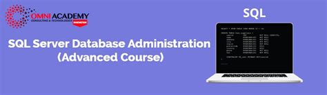 Sql Server Database Administration Advanced Course In Karachi Lahore
