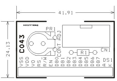 LCD Adapter Board Electronics Lab Com
