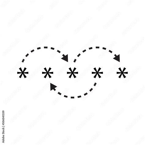 Dotted Icon For Reset Password Stock Vector Adobe Stock