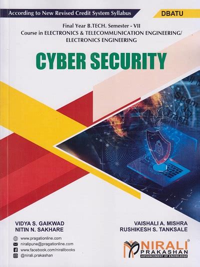 CYBER SECURITY Final Year B Tech Course In Electronics And Telecommunication Engineering