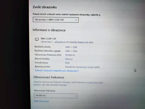 22 Crt Monitor Ibm Thinkvision C220p Aukro