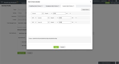 Windows Event Log Monitoring Manageengine Eventlog Analyzer