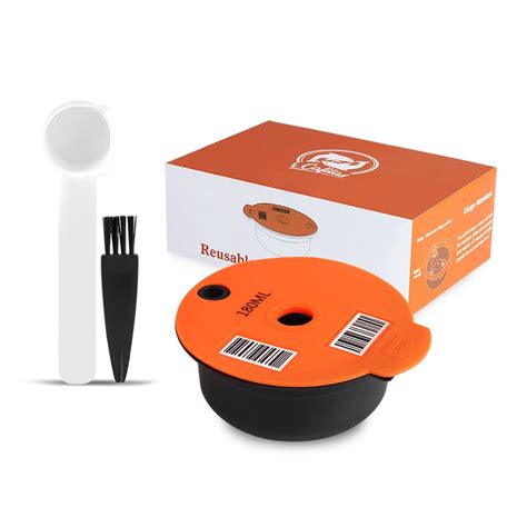 Reusable Coffee Capsule Disc With Spoon Tassimo Refillable Pods For Bosch Machine Bo Sch Home