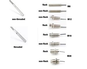 Inductive Proximity Sensor M18 20mm PNP Normally Open NO 10 30VDC