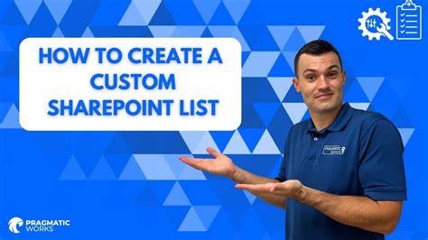 How To Create A Custom SharePoint List YouTube