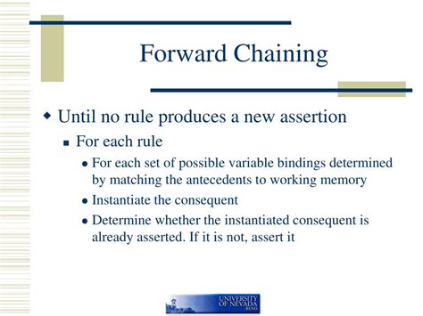 Ppt Forward Chaining Powerpoint Presentation Free Download Id2258912
