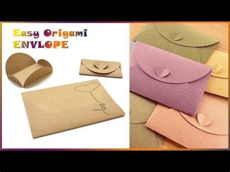 Origami Envelope Without Glue Artofit