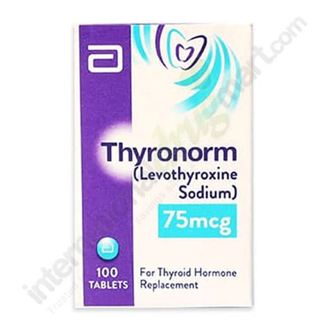 Buy Levothyroxine 75mcg Tablets Online Idm