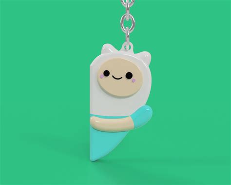 Finn And Jake Keychain By Taiced Construyendo Ideas Download Free Stl Model