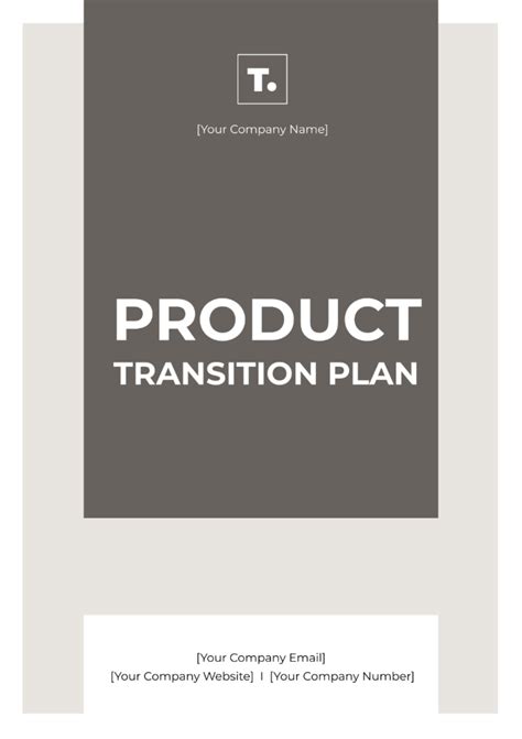 Free Transition Out Plan Template To Edit Online