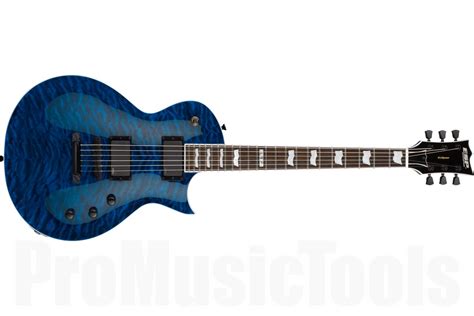 Esp Eclipse Ii Usa Bkaq Black Aqua Pv Promusictools