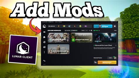 How To Add Mods To Lunar Client Minecraft Easy YouTube