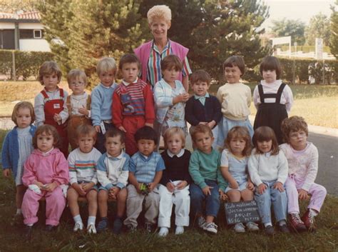 Photo De Classe 1ère Classe De Maternelle De 1986 Ecole Justin