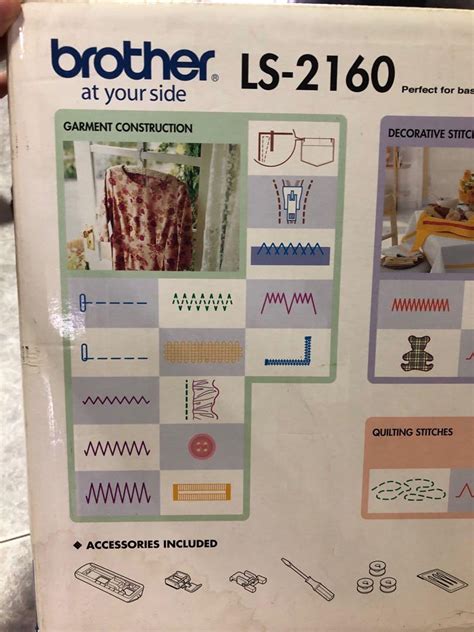 Brother Ls 2160 Sewing Machine Tv And Home Appliances Washing Machines And Dryers On Carousell