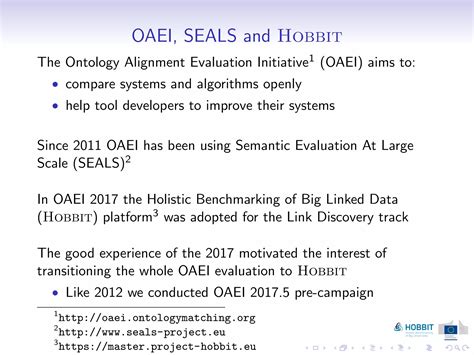 Introducing The Hobbit Platform Into The Ontology Alignment Evaluation Campaign Pdf