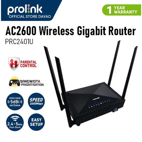Prolink Prc U Wireless Ac Mu Mimo Dual Band Gigabit Router Access Point Repeater