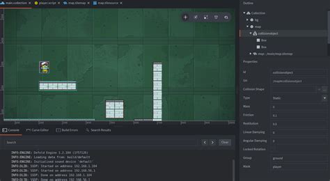 Player Gets Stuck In Tilemap Collision Shape Questions Defold Game Engine Forum