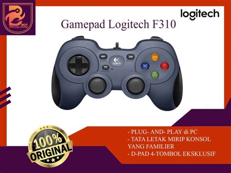 Jual Logitech F310 Gamepad Joystick Wired Untuk Pc Dan Android Tv Original Di Seller Botkomputer