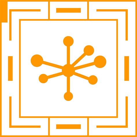 Molecular Structure Vector Icon 23084009 Vector Art At Vecteezy