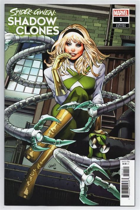 Spider Gwen Shadow Clones 1 Greg Land Variant Marvel 2023 Nm