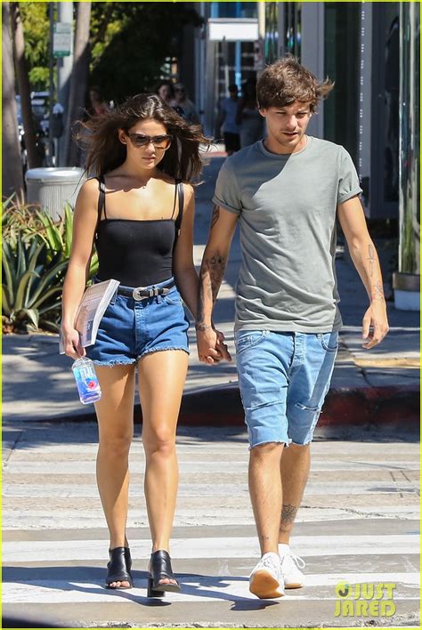 Louis Tomlinson And Danielle Campbell Hold Hands On Shopping Trip