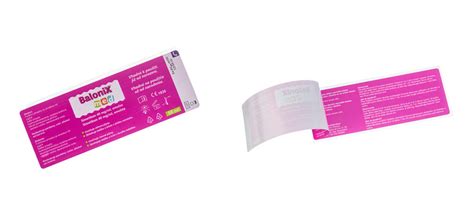 Peel Off Labels Or Piggyback Labels Rottaprint