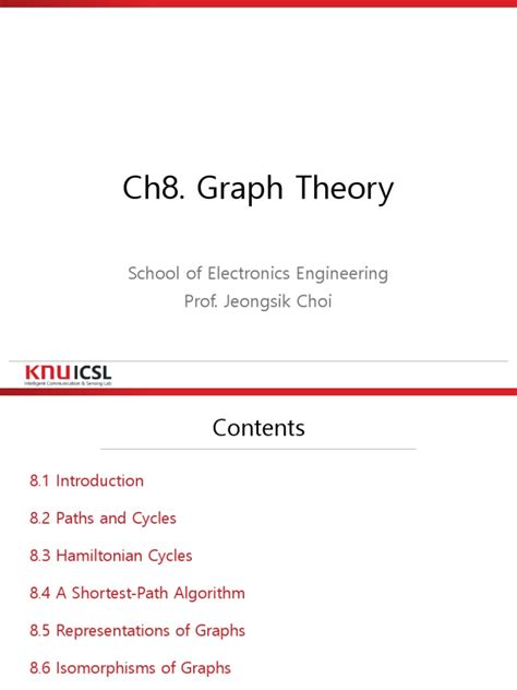 Ch8 Graph Theory Pdf Vertex Graph Theory Mathematics