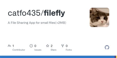 Github Catfo435 Filefly A File Sharing App For Small Files