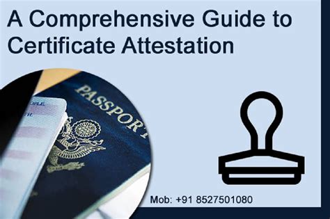 A Comprehensive Guide To Certificate Attestation Talent Attestation