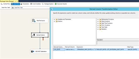 sql why expression of derived column component don t working with