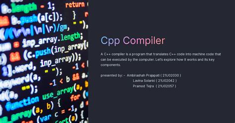 Cpp Compiler