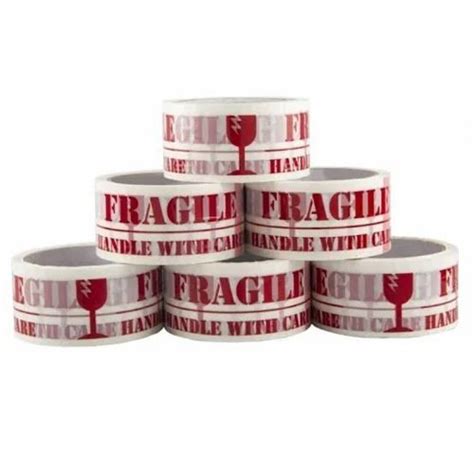 Color Standard Handle With Care Fragile Tape At Rs 32 Piece In Kolkata ID 24675042430