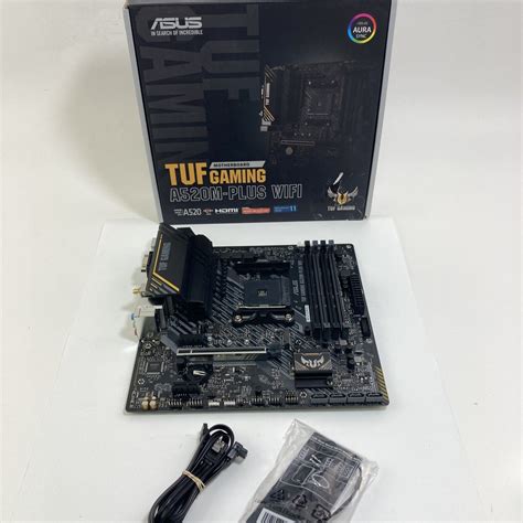 Used Asus Tuf Gaming A M Plus Wifi Amd Am Ddr Matx Gaming Desktop Motherboard Ubb Threads